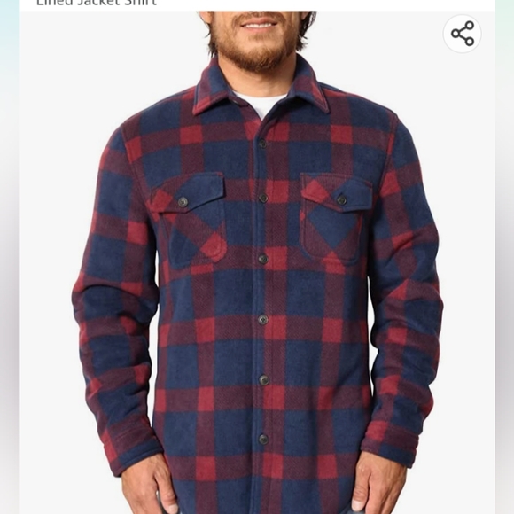 Freedom Foundry | Shirts | Freedom Foundry Mens Plaid Fleece Shirt ...